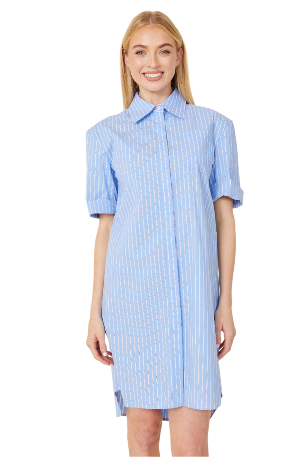 Dolce Cabo - Stripe Dress - Blue/White - Dresses - Monkee's of The ...
