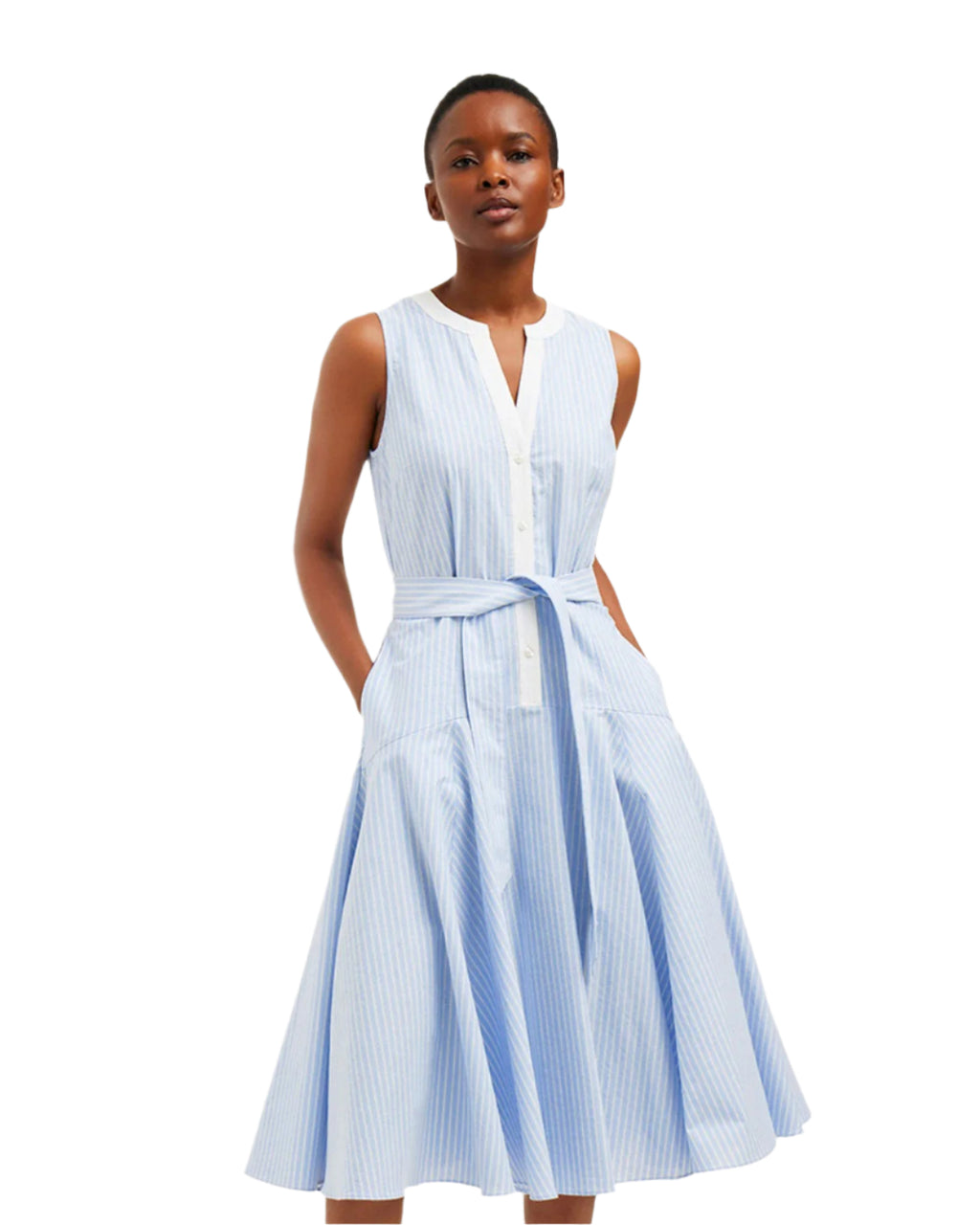 Draper James - Leanna Midi Shirtdress - Oxford Shirting - Dresses ...